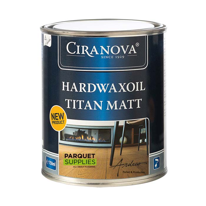 CIRANOVA | Hardwax Olie TITAN MATT - SILK - SATIN - Ardeco Parket ...