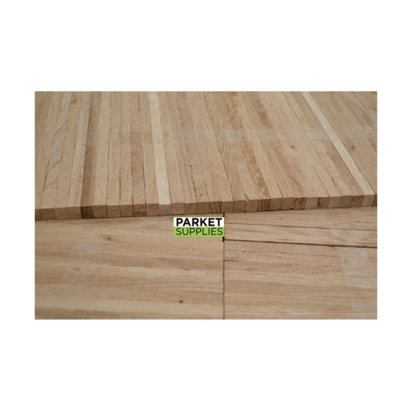 Industrial Vertical Lamella Oak parquet flooring - Ardeco Parquet ...